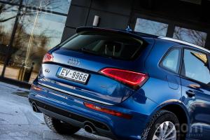 Blue Audi Q5 2016 in Riga, with an engine capacity of 2.00 L and mileage of 189 thousand km for 16000 €, photo 10 on AUTOMOTO.COM.LV