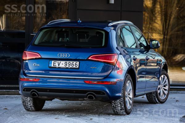 Zils Audi Q5 2016 Rīga, ar dzinēja tilpumu 2.00 L un nobraukumu 189 tūkst. km par 16000 €, foto 10 vietnē AUTOMOTO.COM.LV