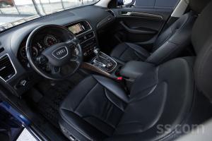 Blue Audi Q5 2016 in Riga, with an engine capacity of 2.00 L and mileage of 189 thousand km for 16000 €, photo 14 on AUTOMOTO.COM.LV