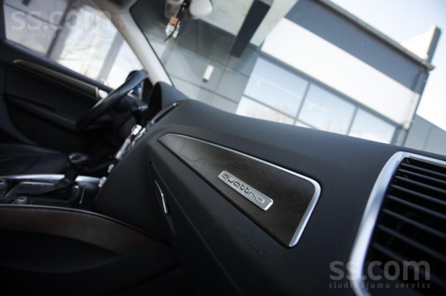 Blue Audi Q5 2016 in Riga, with an engine capacity of 2.00 L and mileage of 189 thousand km for 16000 €, photo 22 on AUTOMOTO.COM.LV