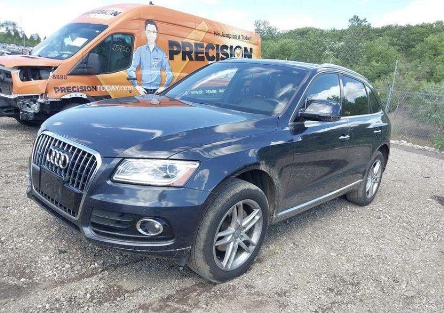 Zils Audi Q5 2016 Viļņa, ar dzinēja tilpumu 1.98 L un nobraukumu 211 tūkst. km par 8350 €, foto 3 vietnē AUTOMOTO.COM.LV