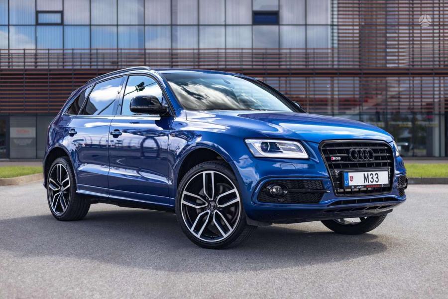Zils Audi Q5 2016 Klaipėda, ar dzinēja tilpumu 3.00 L un nobraukumu 84 tūkst. km par 17499 €, foto 5 vietnē AUTOMOTO.COM.LV