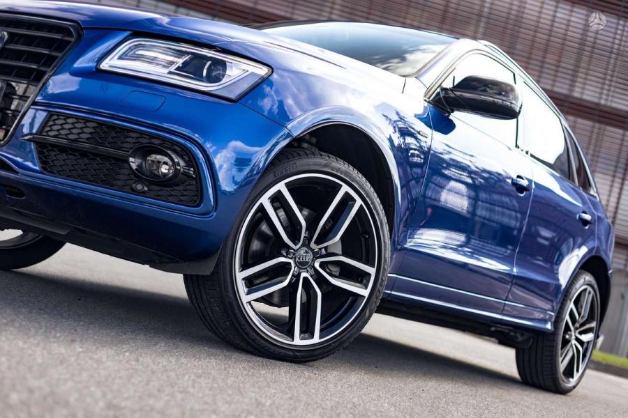 Zils Audi Q5 2016 Klaipėda, ar dzinēja tilpumu 3.00 L un nobraukumu 84 tūkst. km par 17499 €, foto 8 vietnē AUTOMOTO.COM.LV