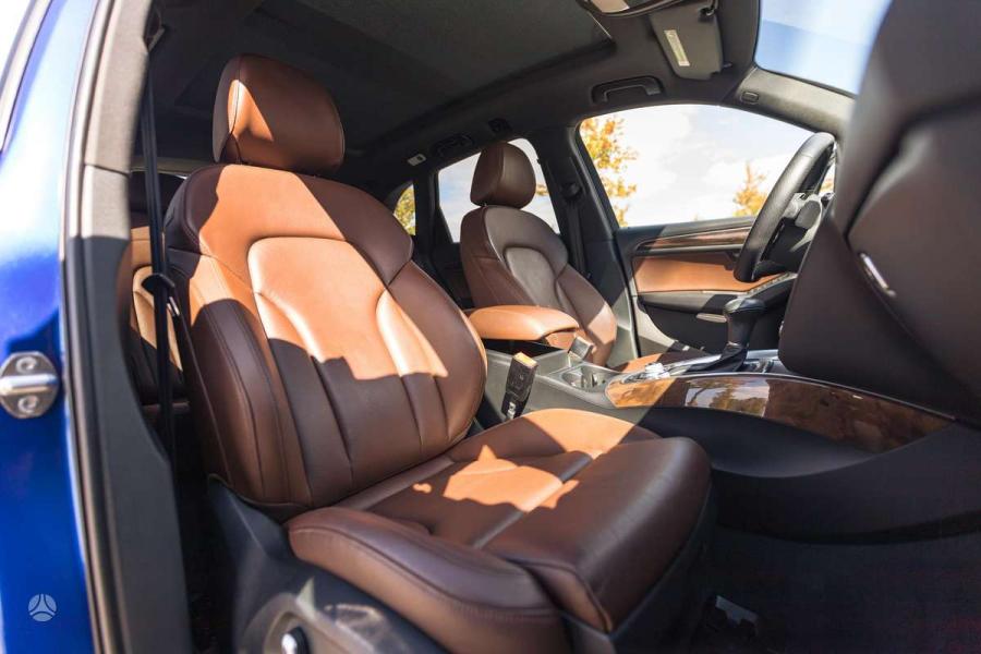 Zils Audi Q5 2016 Klaipėda, ar dzinēja tilpumu 3.00 L un nobraukumu 84 tūkst. km par 17499 €, foto 37 vietnē AUTOMOTO.COM.LV