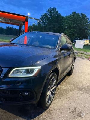 Zils Audi Q5 2016 Ukmergė, ar dzinēja tilpumu 2.97 L un nobraukumu 119 tūkst. km par 16900 €, foto 6 vietnē AUTOMOTO.COM.LV