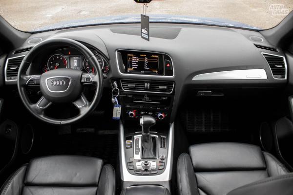 Audi Q5 2016 in Kaunas on AUTOMOTO.COM.LV Blue Audi Q5 2016 in Kaunas, with an engine capacity of 2.00 L and mileage of 203 thousand km for 12800 €, photo 9 on AUTOMOTO.COM.LV