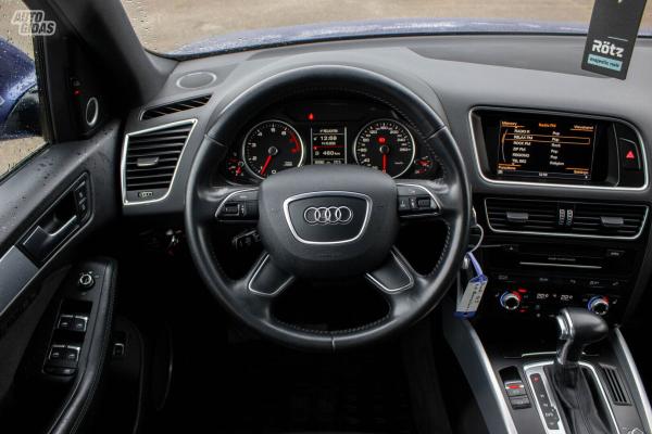 Audi Q5 2016 in Kaunas on AUTOMOTO.COM.LV Blue Audi Q5 2016 in Kaunas, with an engine capacity of 2.00 L and mileage of 203 thousand km for 12800 €, photo 11 on AUTOMOTO.COM.LV
