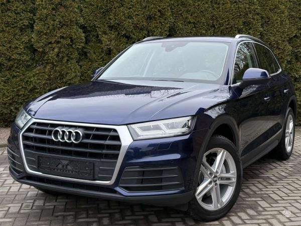 Blue Audi Q5 2017 in Jonava, with an engine capacity of 1.97 L and mileage of 254 thousand km for 18850 €, photo 4 on AUTOMOTO.COM.LV