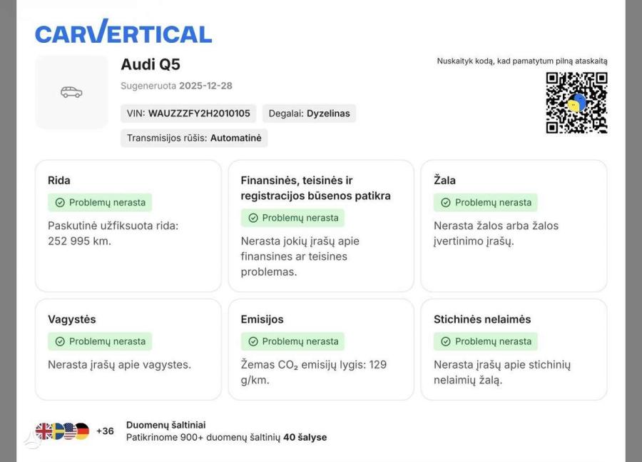 Zils Audi Q5 2017 Jonava, ar dzinēja tilpumu 1.97 L un nobraukumu 254 tūkst. km par 18850 €, foto 22 vietnē AUTOMOTO.COM.LV