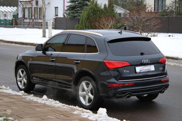 Blue Audi Q5 2017 in Vilnius, with an engine capacity of 1.98 L and mileage of 271 thousand km for 11850 €, photo 5 on AUTOMOTO.COM.LV