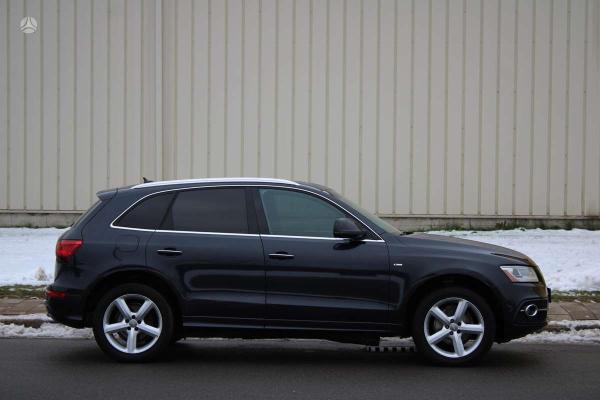 Blue Audi Q5 2017 in Vilnius, with an engine capacity of 1.98 L and mileage of 271 thousand km for 11850 €, photo 8 on AUTOMOTO.COM.LV