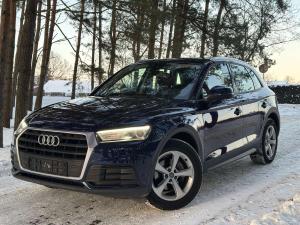 Blue Audi Q5 2017 in Utena, with an engine capacity of 1.97 L and mileage of 300 thousand km for 15800 €, photo  on AUTOMOTO.COM.LV