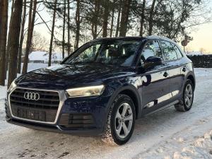Blue Audi Q5 2017 in Utena, with an engine capacity of 1.97 L and mileage of 300 thousand km for 15800 €, photo 2 on AUTOMOTO.COM.LV