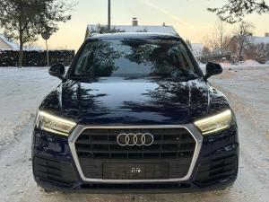 Blue Audi Q5 2017 in Utena, with an engine capacity of 1.97 L and mileage of 300 thousand km for 15800 €, photo 3 on AUTOMOTO.COM.LV