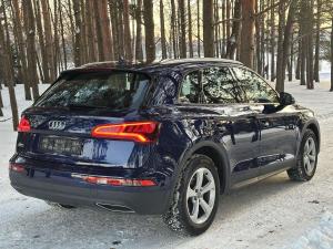 Blue Audi Q5 2017 in Utena, with an engine capacity of 1.97 L and mileage of 300 thousand km for 15800 €, photo 7 on AUTOMOTO.COM.LV