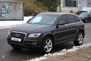 Blue Audi Q5 2017 in Vilnius, with an engine capacity of 1.98 L and mileage of 271 thousand km for 10999 €, photo 2 on AUTOMOTO.COM.LV