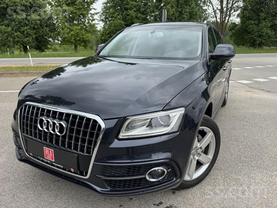 Zils Audi Q5 2017 Ogre, ar dzinēja tilpumu 2.00 L un nobraukumu 200 tūkst. km par 13880 €, foto 1 vietnē AUTOMOTO.COM.LV