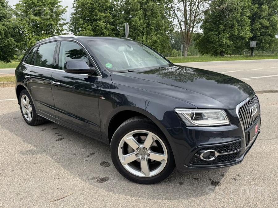 Zils Audi Q5 2017 Ogre, ar dzinēja tilpumu 2.00 L un nobraukumu 200 tūkst. km par 13880 €, foto 6 vietnē AUTOMOTO.COM.LV