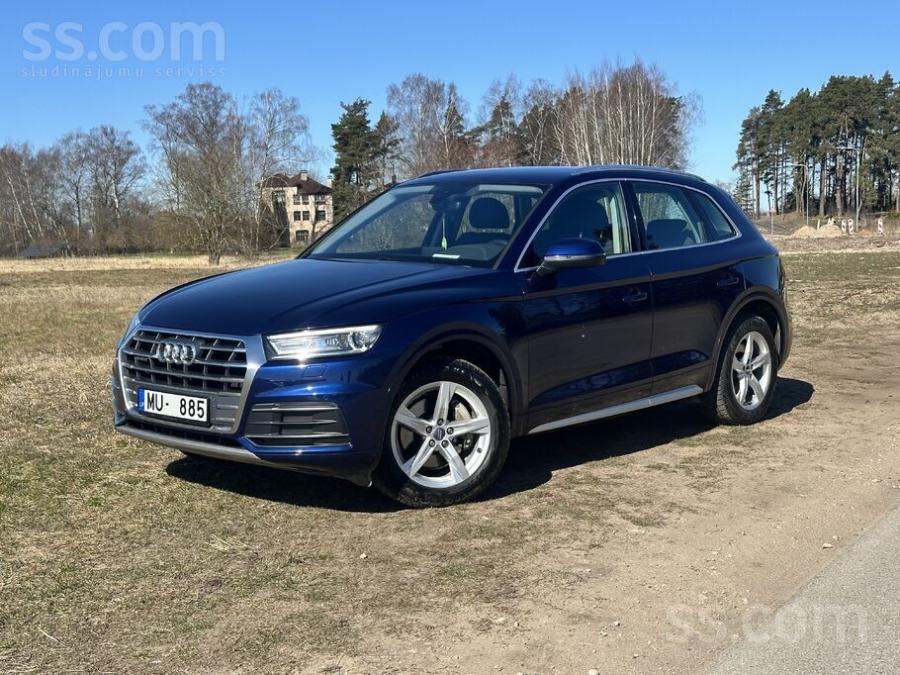 Zils Audi Q5 2017 Rīga, ar dzinēja tilpumu 2.00 L un nobraukumu 125 tūkst. km par 20500 €, foto 3 vietnē AUTOMOTO.COM.LV