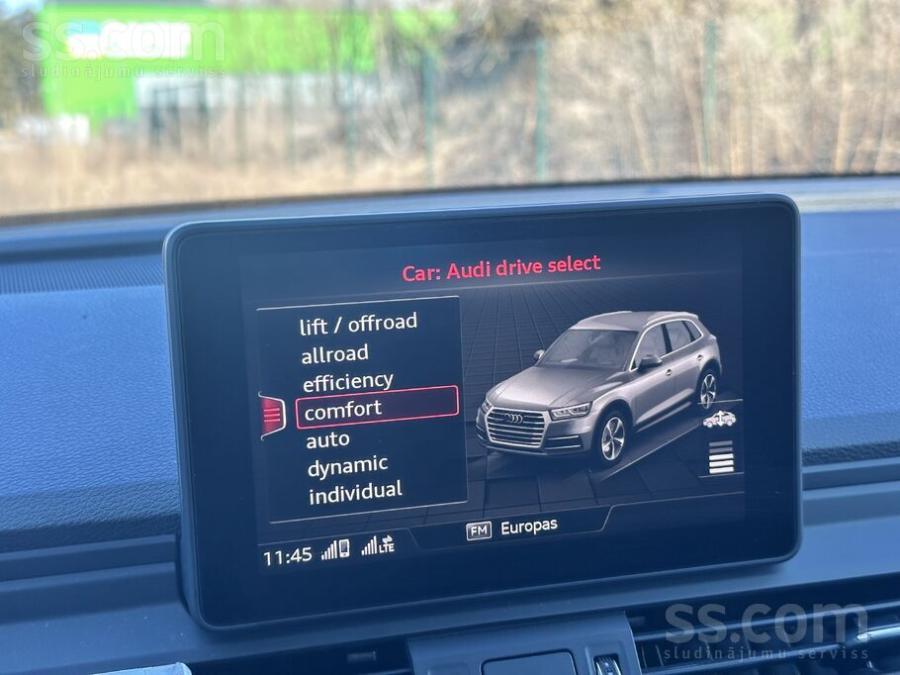 Zils Audi Q5 2017 Rīga, ar dzinēja tilpumu 2.00 L un nobraukumu 125 tūkst. km par 20500 €, foto 12 vietnē AUTOMOTO.COM.LV