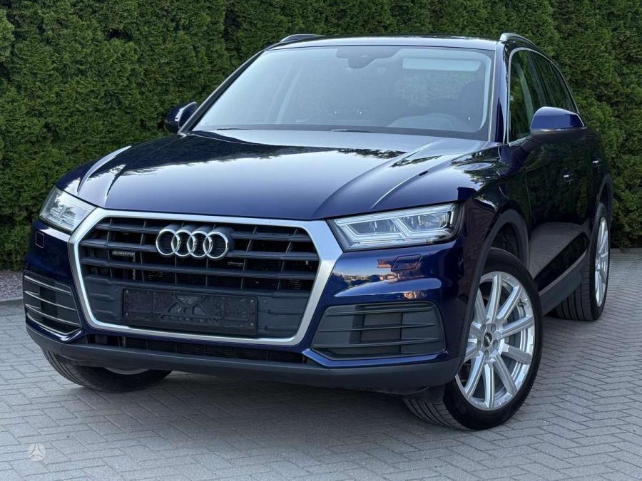 Blue Audi Q5 2017 in Jonava, with an engine capacity of 1.97 L and mileage of 226 thousand km for 18700 €, photo 3 on AUTOMOTO.COM.LV