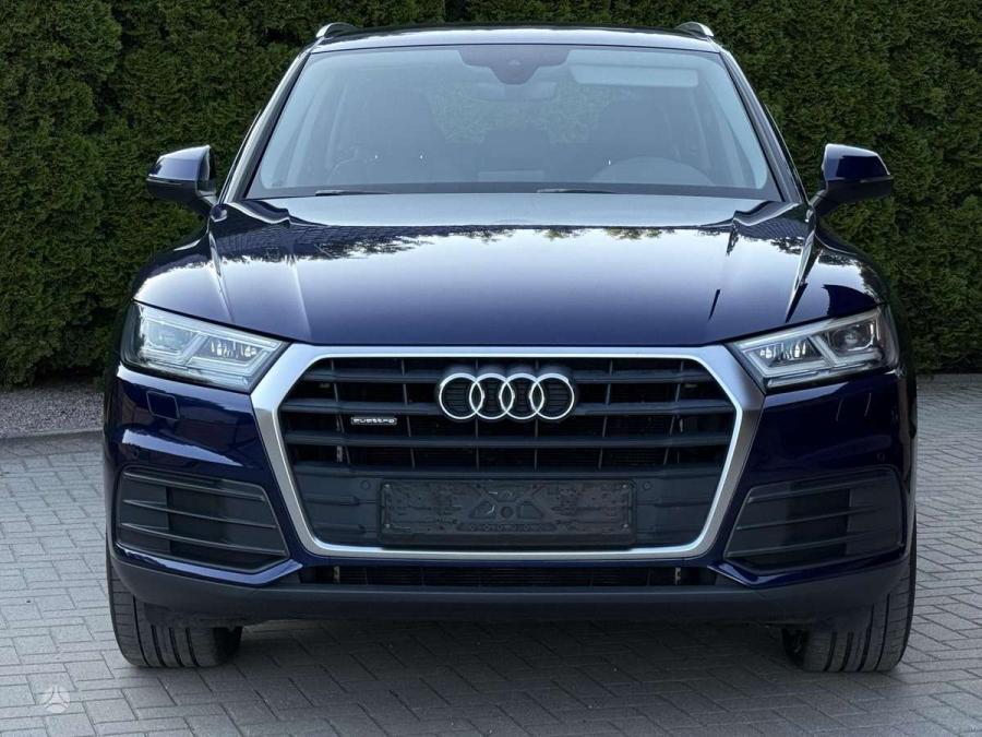 Blue Audi Q5 2017 in Jonava, with an engine capacity of 1.97 L and mileage of 226 thousand km for 18700 €, photo 4 on AUTOMOTO.COM.LV