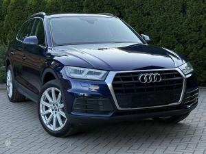Blue Audi Q5 2017 in Jonava, with an engine capacity of 1.97 L and mileage of 226 thousand km for 18700 €, photo 5 on AUTOMOTO.COM.LV