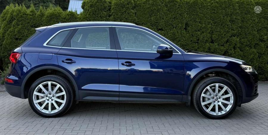 Blue Audi Q5 2017 in Jonava, with an engine capacity of 1.97 L and mileage of 226 thousand km for 18700 €, photo 7 on AUTOMOTO.COM.LV