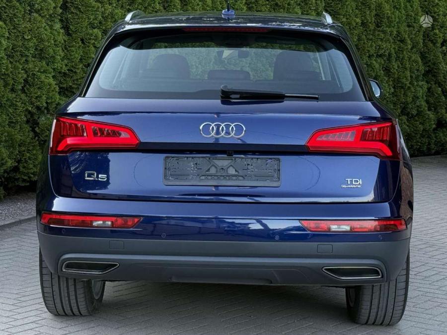 Blue Audi Q5 2017 in Jonava, with an engine capacity of 1.97 L and mileage of 226 thousand km for 18700 €, photo 10 on AUTOMOTO.COM.LV