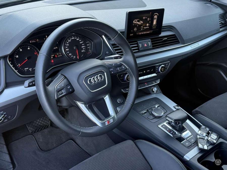 Blue Audi Q5 2017 in Jonava, with an engine capacity of 1.97 L and mileage of 226 thousand km for 18700 €, photo 20 on AUTOMOTO.COM.LV