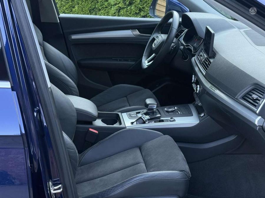 Blue Audi Q5 2017 in Jonava, with an engine capacity of 1.97 L and mileage of 226 thousand km for 18700 €, photo 24 on AUTOMOTO.COM.LV