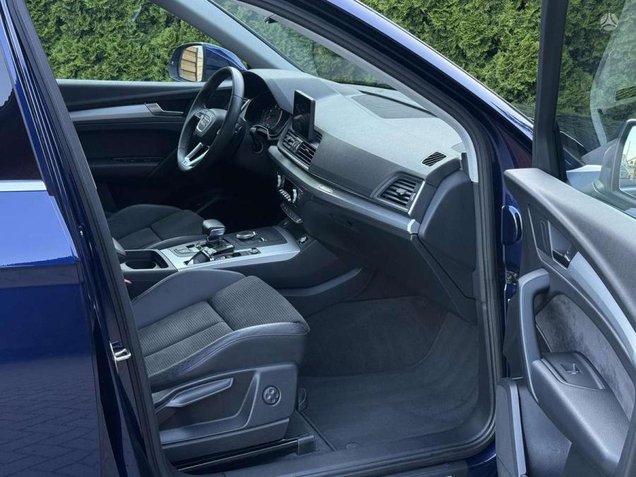 Blue Audi Q5 2017 in Jonava, with an engine capacity of 1.97 L and mileage of 226 thousand km for 18700 €, photo 27 on AUTOMOTO.COM.LV
