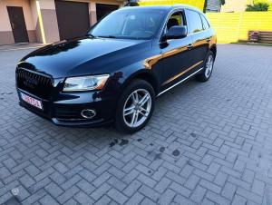 Blue Audi Q5 2017 in Plunge, with an engine capacity of 1.98 L and mileage of 195 thousand km for 12700 €, photo  on AUTOMOTO.COM.LV