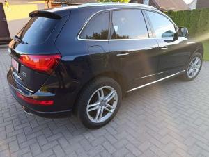 Blue Audi Q5 2017 in Plunge, with an engine capacity of 1.98 L and mileage of 195 thousand km for 12700 €, photo 10 on AUTOMOTO.COM.LV