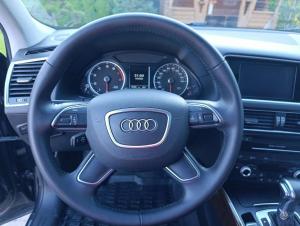 Blue Audi Q5 2017 in Plunge, with an engine capacity of 1.98 L and mileage of 195 thousand km for 12700 €, photo 18 on AUTOMOTO.COM.LV