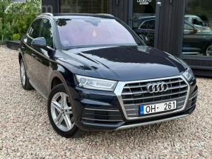 Blue Audi Q5 2017 in Riga, with an engine capacity of 2.00 L and mileage of 257 thousand km for 18500 €, photo 3 on AUTOMOTO.COM.LV