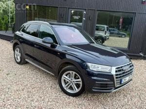 Blue Audi Q5 2017 in Riga, with an engine capacity of 2.00 L and mileage of 257 thousand km for 18500 €, photo 5 on AUTOMOTO.COM.LV