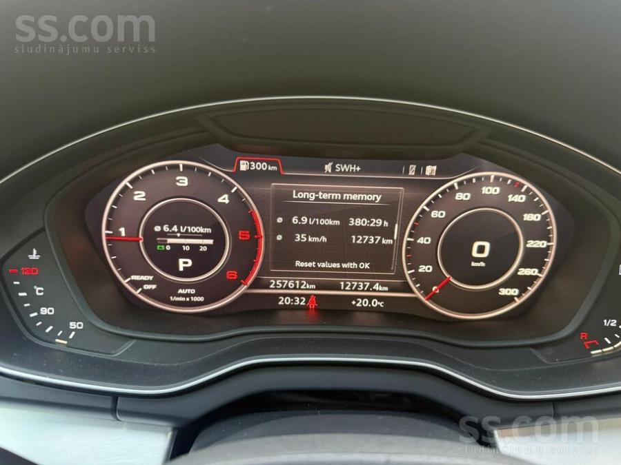 Blue Audi Q5 2017 in Riga, with an engine capacity of 2.00 L and mileage of 257 thousand km for 18500 €, photo 9 on AUTOMOTO.COM.LV
