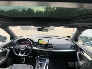 Blue Audi Q5 2017 in Riga, with an engine capacity of 2.00 L and mileage of 257 thousand km for 18500 €, photo 10 on AUTOMOTO.COM.LV