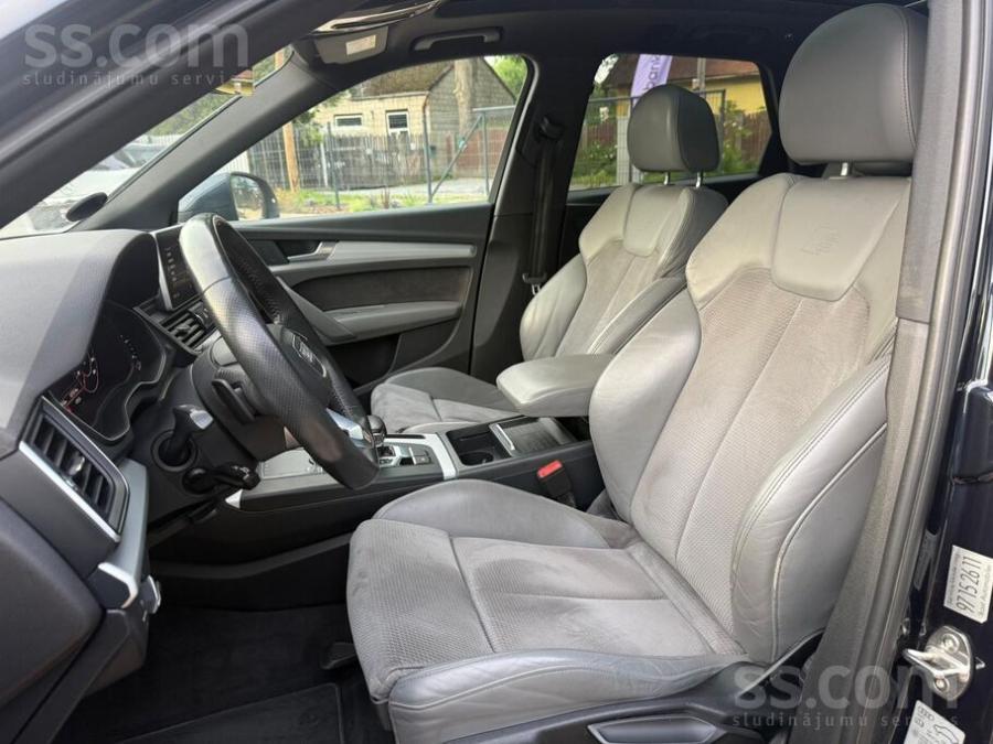 Blue Audi Q5 2017 in Riga, with an engine capacity of 2.00 L and mileage of 257 thousand km for 18500 €, photo 14 on AUTOMOTO.COM.LV