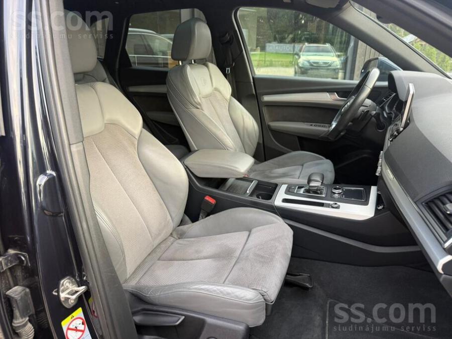 Blue Audi Q5 2017 in Riga, with an engine capacity of 2.00 L and mileage of 257 thousand km for 18500 €, photo 16 on AUTOMOTO.COM.LV