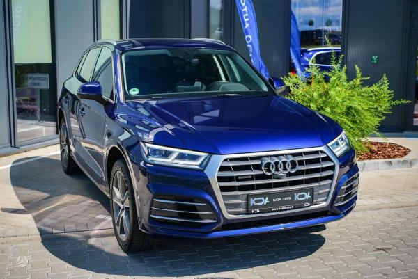 Zils Audi Q5 2017 Kauņa, ar dzinēja tilpumu 1.97 L un nobraukumu 150 tūkst. km par 24450 €, foto 4 vietnē AUTOMOTO.COM.LV