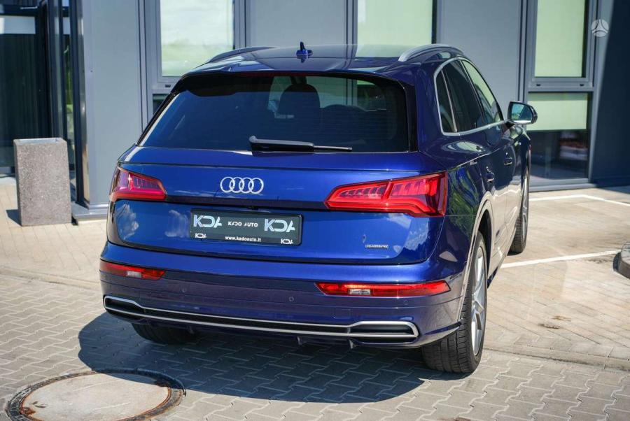 Zils Audi Q5 2017 Kauņa, ar dzinēja tilpumu 1.97 L un nobraukumu 150 tūkst. km par 24450 €, foto 12 vietnē AUTOMOTO.COM.LV