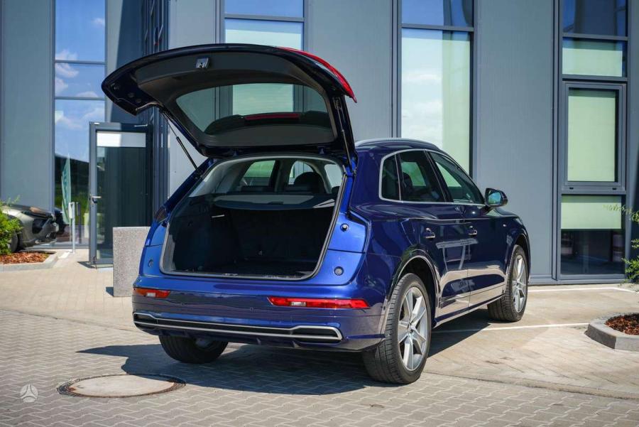 Zils Audi Q5 2017 Kauņa, ar dzinēja tilpumu 1.97 L un nobraukumu 150 tūkst. km par 24450 €, foto 14 vietnē AUTOMOTO.COM.LV