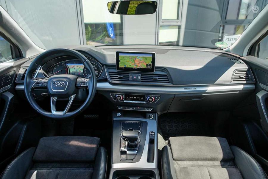 Zils Audi Q5 2017 Kauņa, ar dzinēja tilpumu 1.97 L un nobraukumu 150 tūkst. km par 24450 €, foto 16 vietnē AUTOMOTO.COM.LV