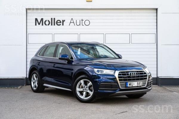 Zils Audi Q5 2017 Rīga, ar dzinēja tilpumu 2.00 L un nobraukumu 128 tūkst. km par 21650 €, foto 2 vietnē AUTOMOTO.COM.LV