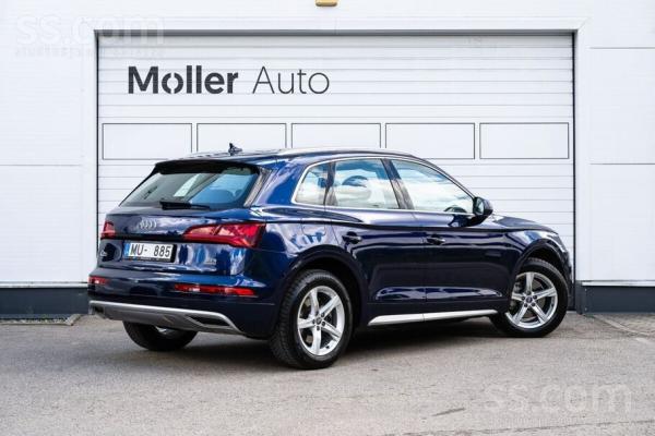 Zils Audi Q5 2017 Rīga, ar dzinēja tilpumu 2.00 L un nobraukumu 128 tūkst. km par 21650 €, foto 3 vietnē AUTOMOTO.COM.LV