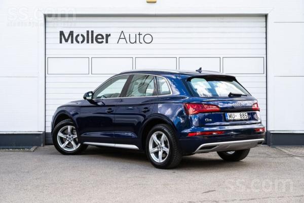 Zils Audi Q5 2017 Rīga, ar dzinēja tilpumu 2.00 L un nobraukumu 128 tūkst. km par 21650 €, foto 4 vietnē AUTOMOTO.COM.LV