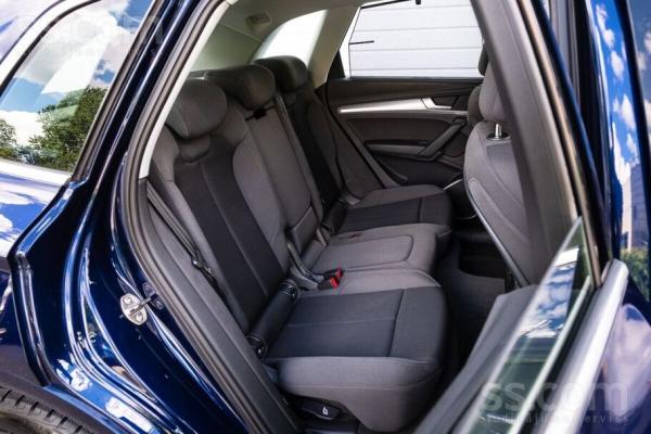 Zils Audi Q5 2017 Rīga, ar dzinēja tilpumu 2.00 L un nobraukumu 128 tūkst. km par 21650 €, foto 7 vietnē AUTOMOTO.COM.LV