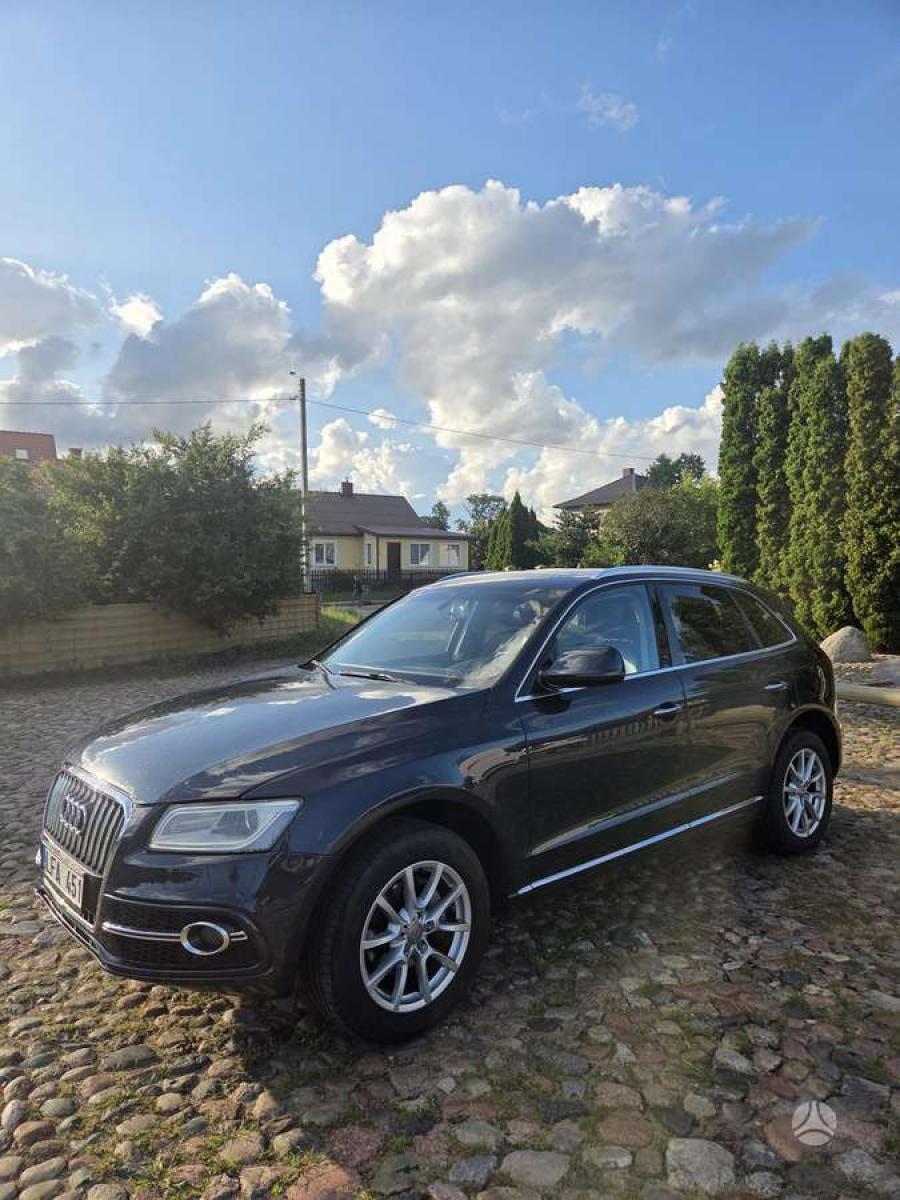 Zils Audi Q5 2017 Kauņa, ar dzinēja tilpumu 1.99 L un nobraukumu 158 tūkst. km par 16500 €, foto 1 vietnē AUTOMOTO.COM.LV
